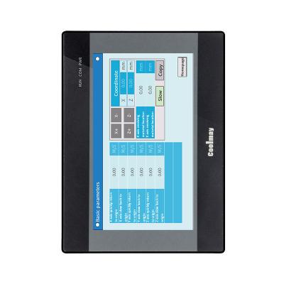 China Injection Molding Machine Touch Screen PLC Controller Military Grade Chips With 2AI Analog Input for sale
