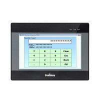 China 217x154mm HMI PLC All In One High Speed Counting 6 Channels Single Phase 60KHz for sale