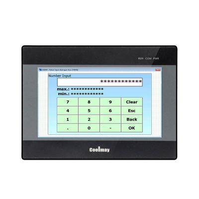 China 217x154mm HMI PLC All In One High Speed Counting 6 Channels Single Phase 60KHz for sale