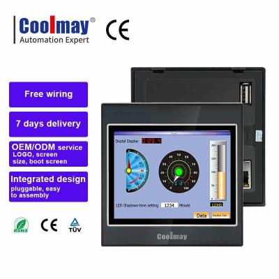 China Coolmay 4.3 inch TK8037H HMI touch screen RS485 RS232 320*240 supports Modbus TCP for automation control system for sale