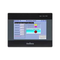 China Coolmay 4.3 Inch Bright Screen HMI PLC Controller with Temperature Control for Power Station Industry for sale