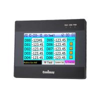 China coolmay original brand transistor digital 24di/20d0 7inch EX3S-8070h-44mt with 4AD2DA hmi plc programming all in one FX2N FX3U FX3G automation control customized LOGO for sale