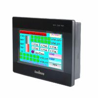China Coolmay EX3U Series 4.3 Inch HMI PLC All In One with 12DI/12DO and Modbus RTU Protocol for sale