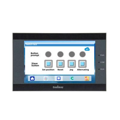 China 5 inch Touch Screen PLC Combo with 12DI/12DO and Ethernet Port for Industrial Automation for sale