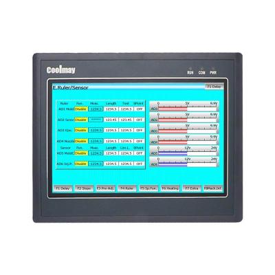 China Coolmay 10.1 Inch touch screen with plc controller TFT WINCE 7.0 Version Touch Screen HMI PLC All-in-One with 128MB RAM Industrial Controller Panel for sale