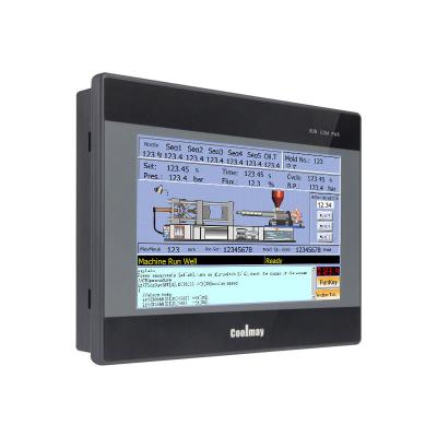 China Coolmay 7-inch TFT HMI PLC All In One PLC Controller with Optional CAN Network and 12AI/8AO Analog I/O EX3S-8070H-44MT Support MODBUS RTU RS485 RS232  Analog Programmable Logic Controller for sale