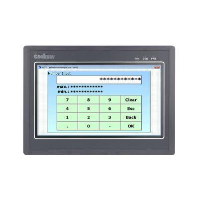 China Coolmay 10.1 Inch Touch Screen HMI PLC All In One Industrial Controller Panel with Modbus RTU/TCP Protocol and 128MB RAM for Automation Control for sale