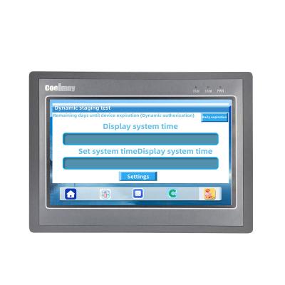 China Coolmay 10 Inch HMI PLC All In One Controller with Temperature Control Compatible FX3G FX3U FX3S for sale