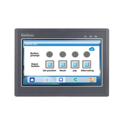 China Coolmay 10 inch HMI PLC All In One Industrial Automation Controller with 128MB RAM and RS485 Communication touch screen with plc controller for industrial application for sale