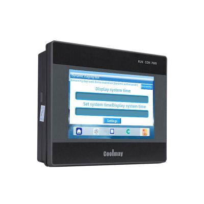 China Coolmay 4.3inch HMI PLC Combo with 12DI/12DO and 4AD2DA in a Compact Design for Industrial Automation for sale