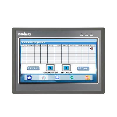 China Coolmay 10.1” TFT HMI PLC All In One Touch Screen with Programmable Controller Integrated Panel and Remote Support for sale