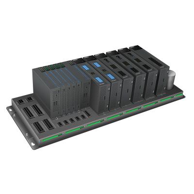 China Coolmay Smart Module Highly Integrated PLC HMI All-in-One with 8 Input Points and 100kHz Pulse Outputs for sale