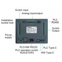 China Coolmay EX3S Series 4.3 Inch HMI PLC All-In-One Controller with 12DI/12DO and RS232 RS485 Communication 4AD2DA for Industrial Automation for sale