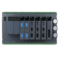 China Coolmay PLC HMI All-in-One Smart Module with 8 Input Points, 100kHz Pulse Outputs, and Highly Integrated Design for sale