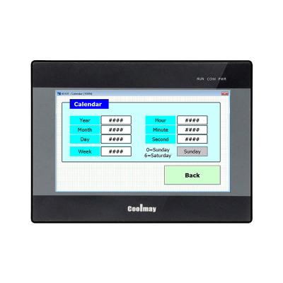 China Coolmay EX3U Series 7 Inch HMI PLC All-In-One Controller with 24DI/20DO and RS232 RS485 Communication for sale
