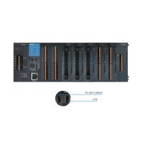 China Industrial Control PLC 16DI/16DO Relay Modular And Expandable PLC Built In Ethernet Port for sale