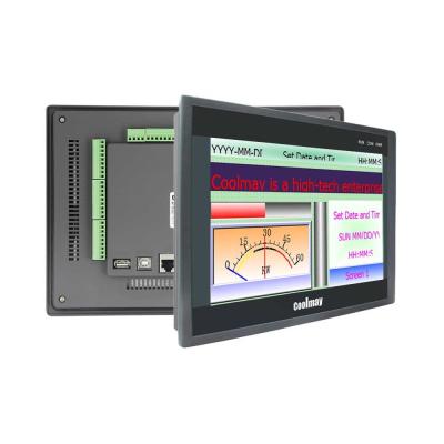 China 10Inch Touch Panel HMI PLC All In One 8AO Industrial 8 Channels for sale