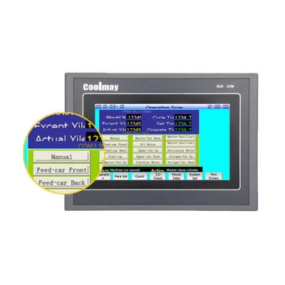 China 24DI 20DO 3G HMI PLC Combo PID Auto Tuning Linear Arc Interpolation for sale