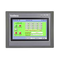 China 4.3 Inch HMI PLC All In One 2AO 12DO Relay HMI Control Panel for sale