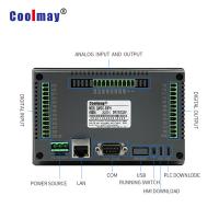 China 2A Point MOS Tube PLC HMI Panel 4AI 2AO Type C Passive NPN for sale