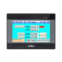 China 7 Inch HMI Plc Controller EX3G-8070H-44MT Integrated HMI PLC Combo Controller for sale