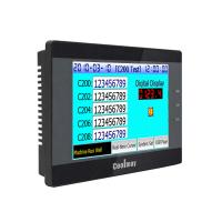 China Digital HMI PLC All In One Industrial Machine 4AD 2DA Integrated HMI PLC for sale