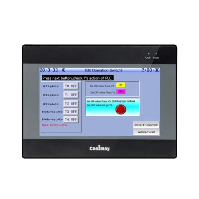 China Coolmay TK8070HD 7 Inch HMI Touch Panel 1024x600 Resolution for sale