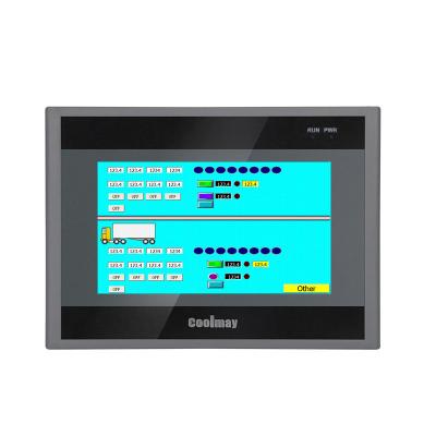 China Special encryption HMI PLC All In One 7 Inch PLC HMI Control Panel Clock supported for sale