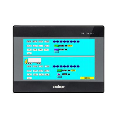 China Coolmay Touch Screen HMI With PLC 12AI 8AO 24DI 20DO Fast Operation for sale
