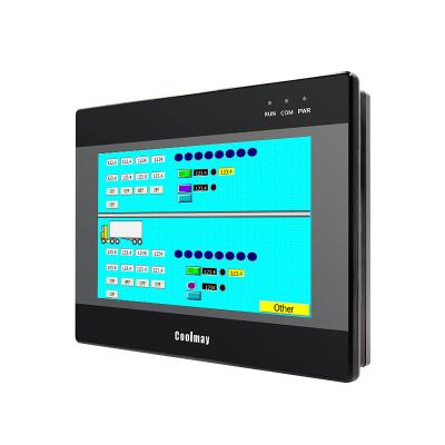 China Coolmay 7 Inch HMI PLC All In One Programmable Logic Controller with RS485 RS232 and 60KHz High-Speed Counting for sale