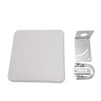China Outdoor Uwb Pcb Antenna Design Flat Panel Antenna 3700-4200MHz 18dBi N Connector 260x260x35mm for sale