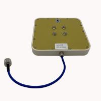 China Flat RFID Outdoor Panel Antenna 902-928 MHz 7dBi With MSYV50-3 Cable186x186x28 for sale