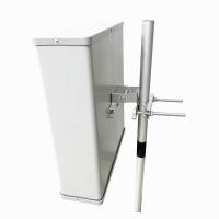 China N Female 380-430M Single Polarization Directional 6dbi Outdoor Base Station Plate Waterproof Antenna for sale