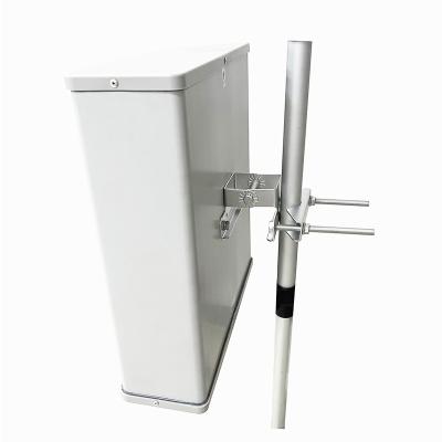 China N Female 380-430M Single Polarization Directional 6dbi Outdoor Base Station Plate Waterproof Antenna for sale