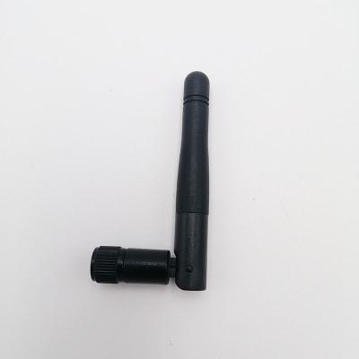 China UWB 3.7-4.2G 3700-4200MHz 3dBi omnidirectional foldable plastic housing wideband intelligent robot positioning and ranging antenna with a total length of 83mm for sale
