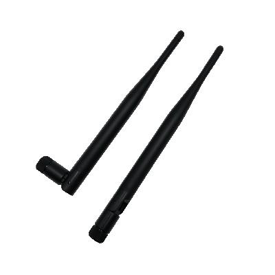 China UWB 3.7-4.2G 3700-4200MHz 5dBi omnidirectional foldable plastic housing wideband intelligent robot positioning and ranging antenna with a total length of 195mm for sale