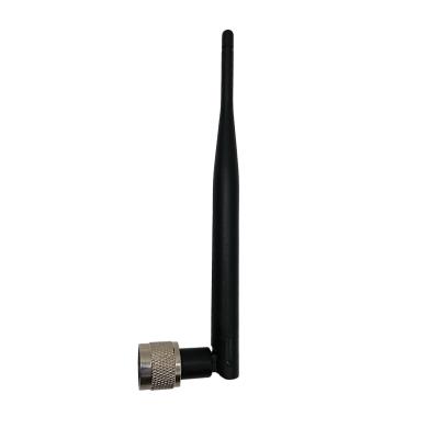 China N male 2.4G 2400-2500M Bluetooth antenna Wi-Fi router antenna omnidirectional unmanned aerial vehicle remote control folding rubber tube antenna 13x204mm for sale