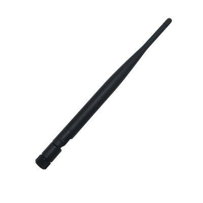 China SMA male 2.4G 2400-2500M Bluetooth antenna Wi-Fi router antenna omnidirectional unmanned aerial vehicle remote control folding rubber tube antenna 13x196mm for sale