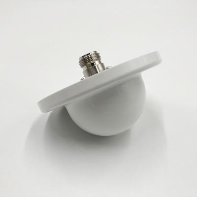 China 5G N78 3.3-3.8G 3300-3800M 3dBi omnidirectional small mushroom head ceiling-mounted antenna for sale