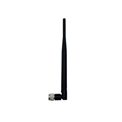 China TNC male 2.4G 2400-2500M Bluetooth antenna Wi-Fi router antenna omnidirectional unmanned aerial vehicle remote control folding rubber tube antenna 13x215mm for sale