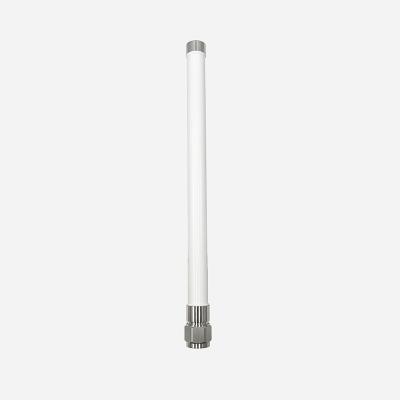 China N male 2.4G 2400-2500M 5dBi white Fiberglass Omnidirectional WiFi Antenna 16x250mm for sale