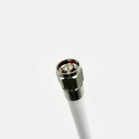 China N male 2.4G 2400-2500M 5dBi white Fiberglass Omnidirectional WiFi Antenna 16x250mm for sale