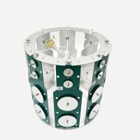 China 2.4G 5.8G 10dbi eight-directional ring array directional antenna - airborne, vehicle-mounted, ground station suppression interference for unmanned aerial vehicles directional antenna φ264x261mm for sale
