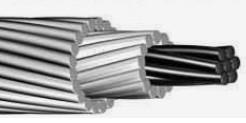 China Low Voltage Overhead Conductor Cable Wire 4 ACSR 185mm2 With Steel Core for sale