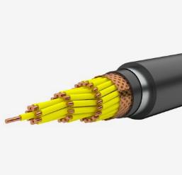China Stranded PVC Insulated Copper Wire Shielded Crosslink 1.5mm2 Nominal Cross for sale