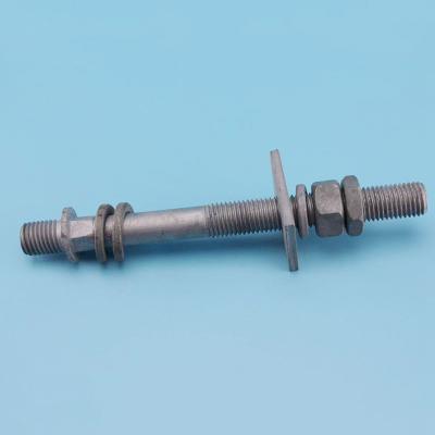 China Carbon Steel 3/4 Long Shank Line Post Studs Poleline construction for sale