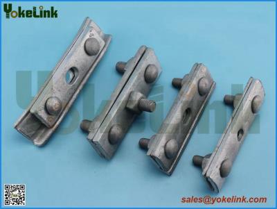 China Hot dip galvanized per ASTM153 Guy clamp for sale