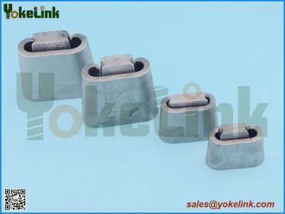 China High quality C shape Aluminum Wedge AMP Clamp Connector for sale
