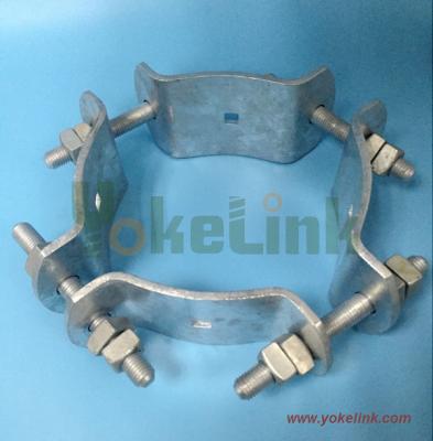 China ASTM A153 Galvanzied Adjustable Pole band for sale