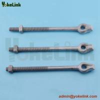 China Straight Thimble Eyebolts for sale